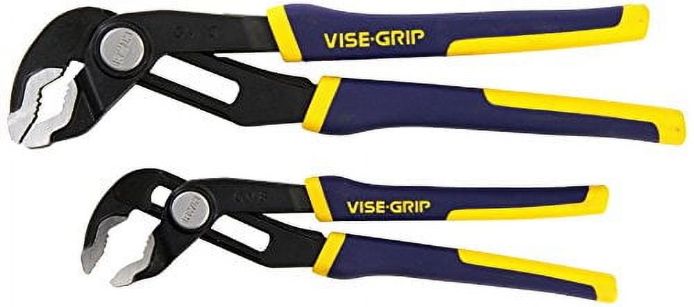 IRWIN VISE-GRIP GrooveLock Pliers Set, V-Jaw, 2-Piece (2078709 ...