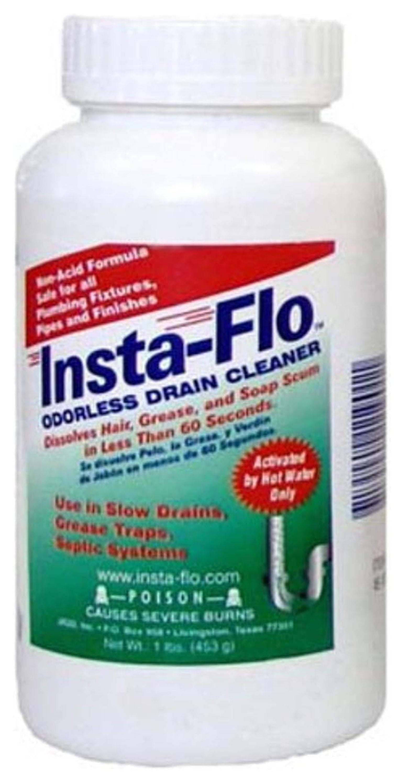 IS- 1 LB Insta Drain Cleaner - Walmart.com