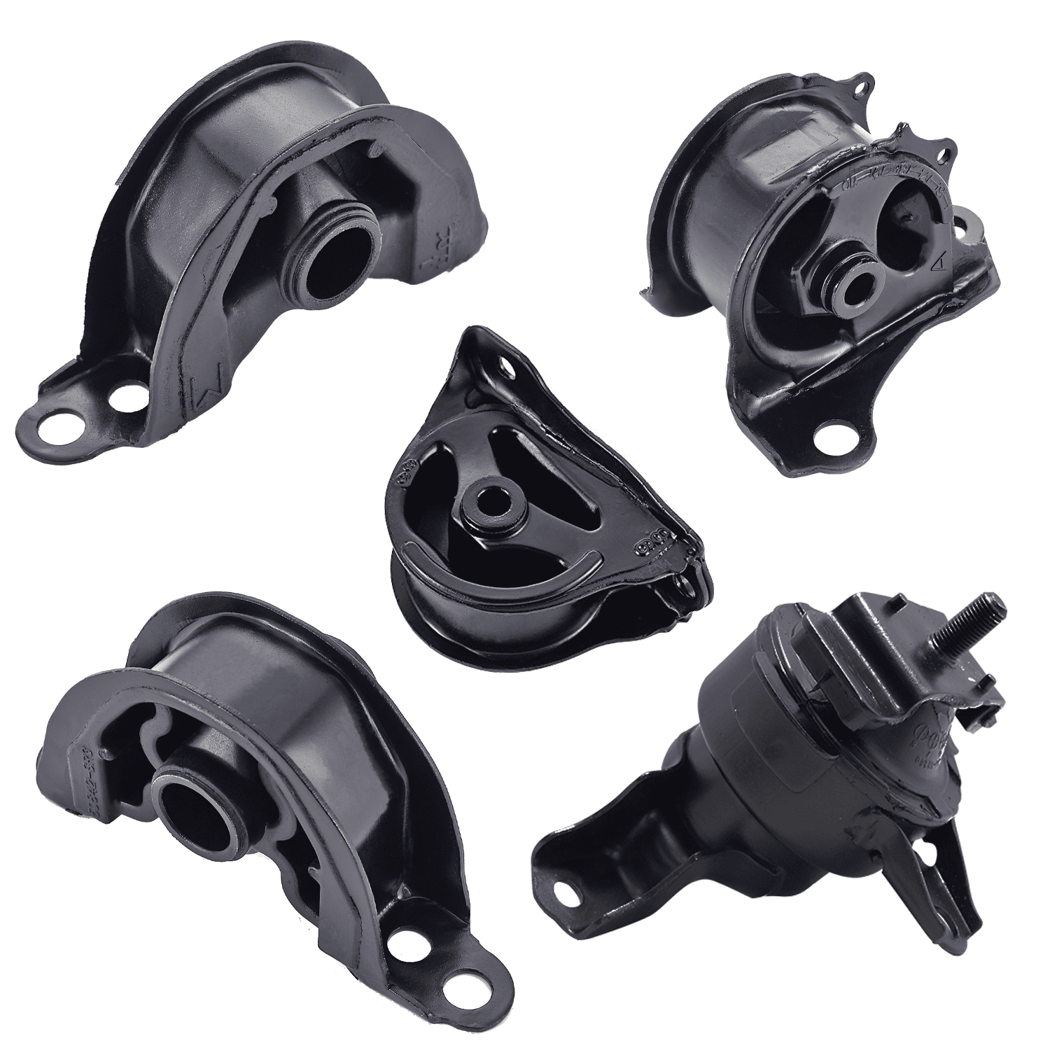 ISA Engine Motor Mounts Set for 1997-2000 Acura EL, 1996-2000 Honda ...