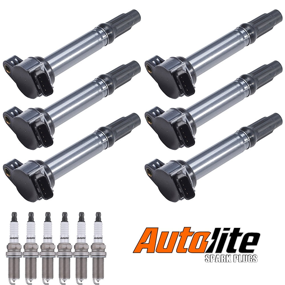 ISA Ignition Coil and Autolite Spark Plug Compatible with Toyota ...