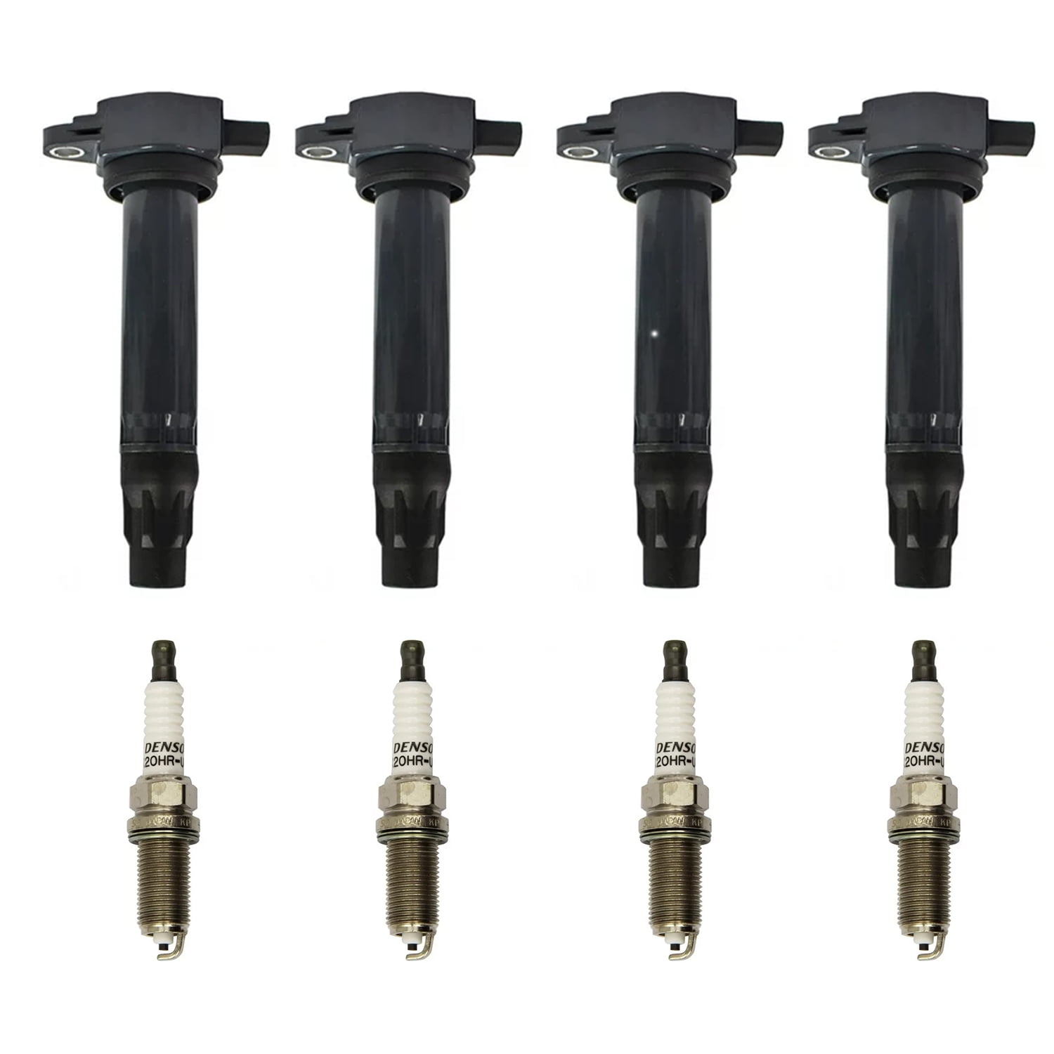 ISA Ignition Coils and Denso Spark Plugs Compatible with Toyota Tacoma 4Runner 4.0L V6 UF495 ...