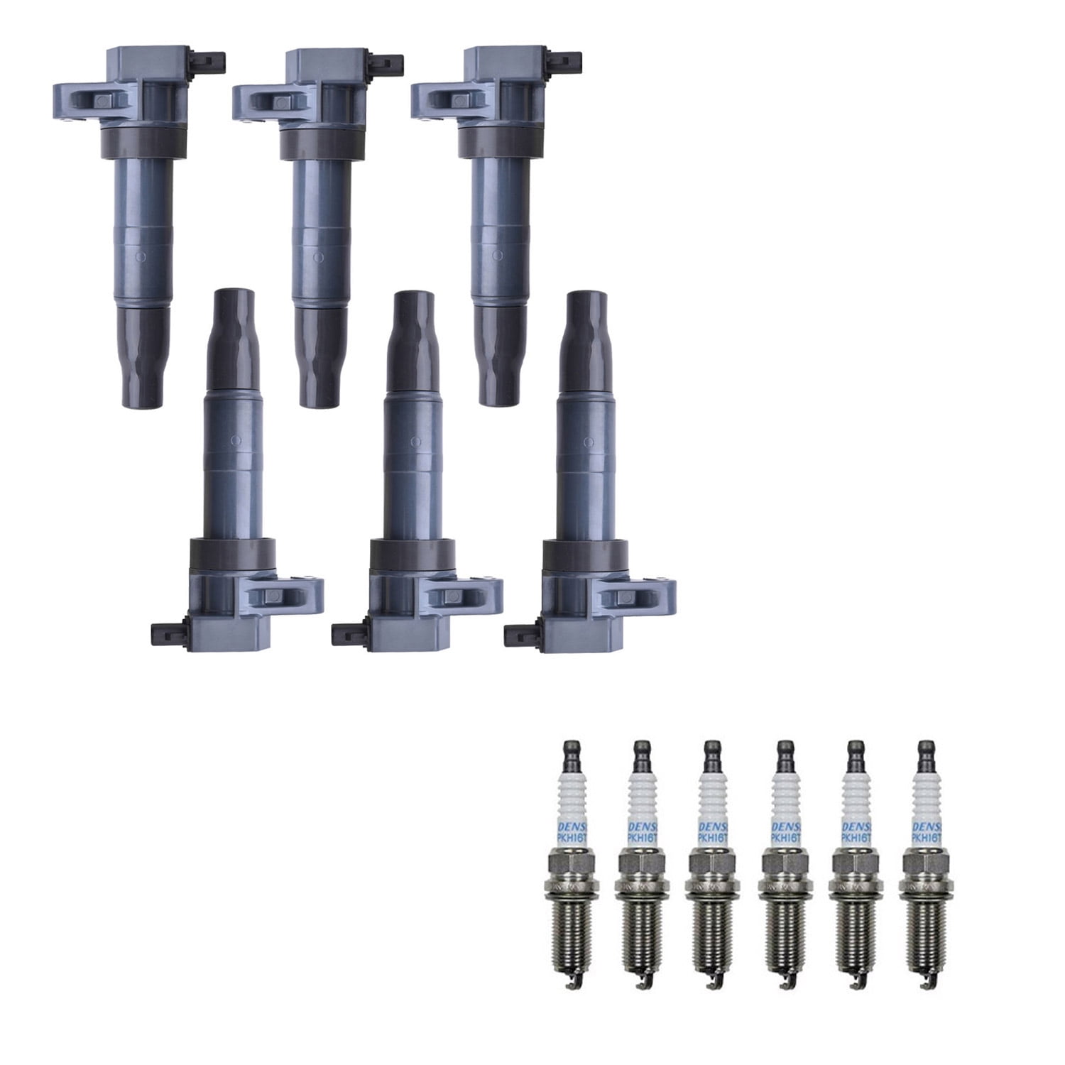 ISA Ignition Coils and Denso Platinum Spark Plugs Compatible with 2009 ...