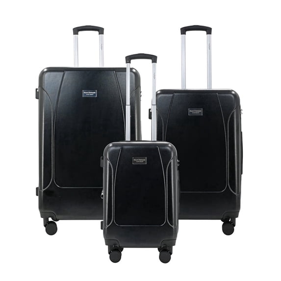 Isaac Mizrahi Luna 3-Piece Hardside Luggage Set Lightweight and ...