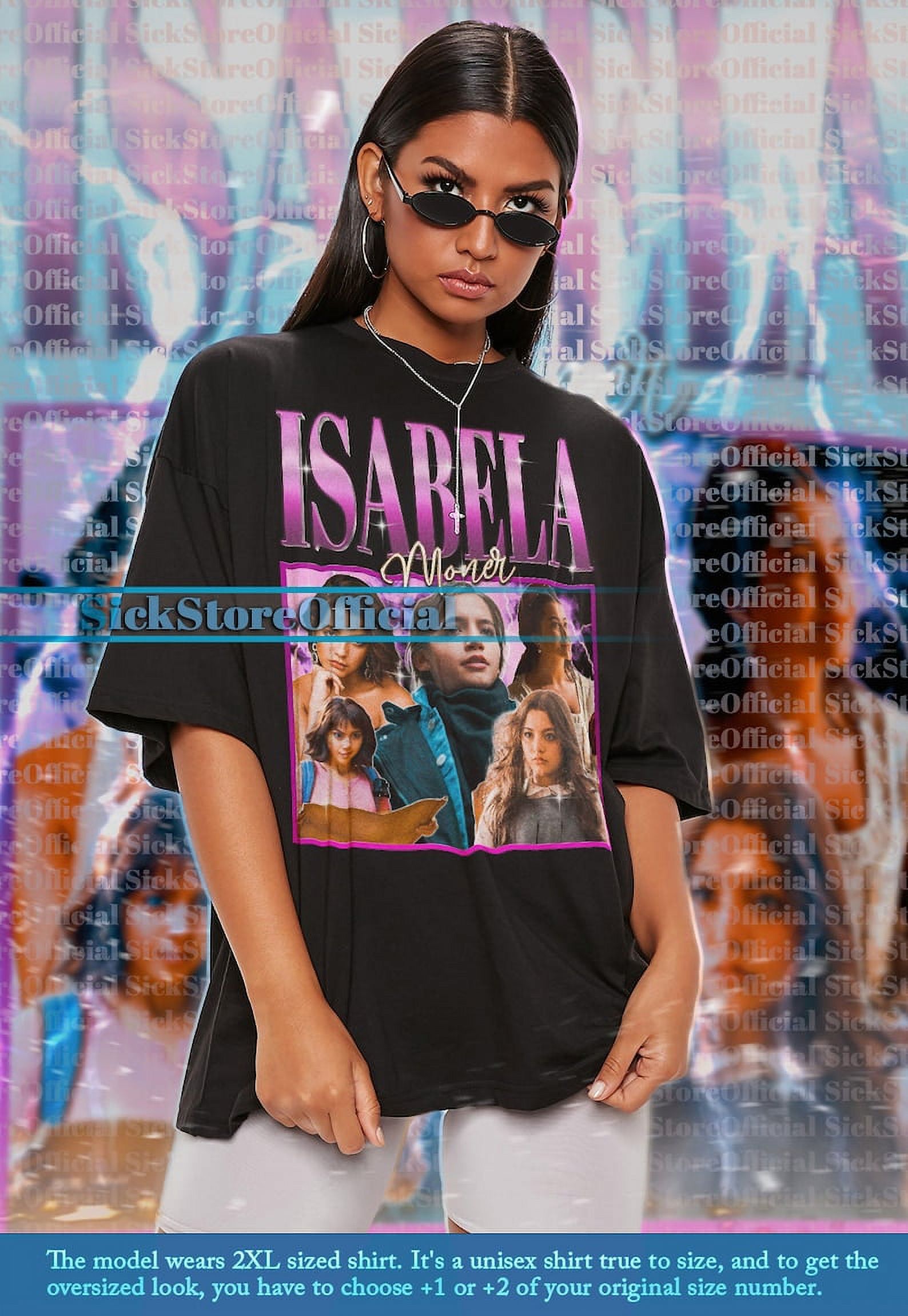 ISABELA MONER Vintage Shirt, Isabela Moner Homage Tshirt, Isabela Moner ...