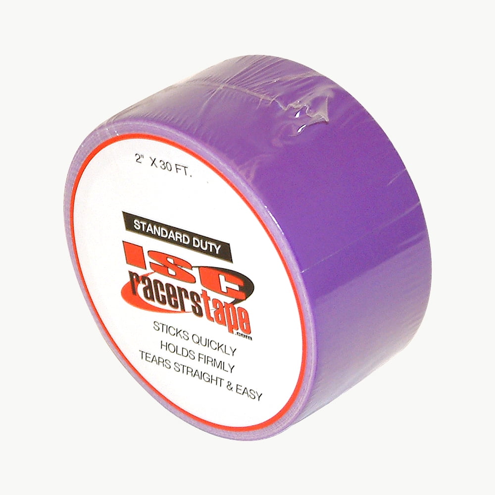 ISC Standard-Duty Racer's Tape: 2 in x 30 ft. (Purple) - Walmart.com