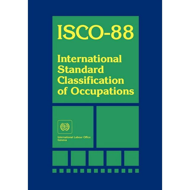 ISCO-88 International Standard Classification of Occupants - Walmart.com