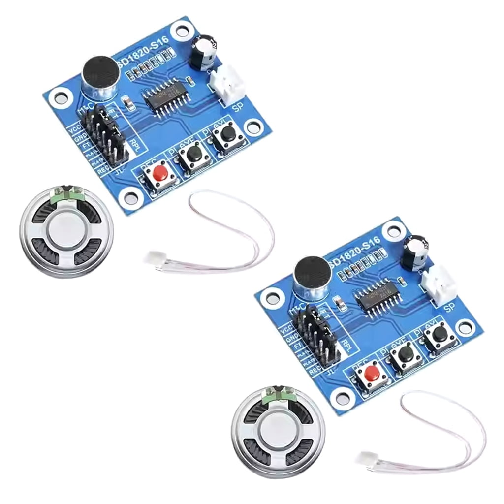 ISD1820 Auditory Recording Module With Microphone 20 Second Voice ...