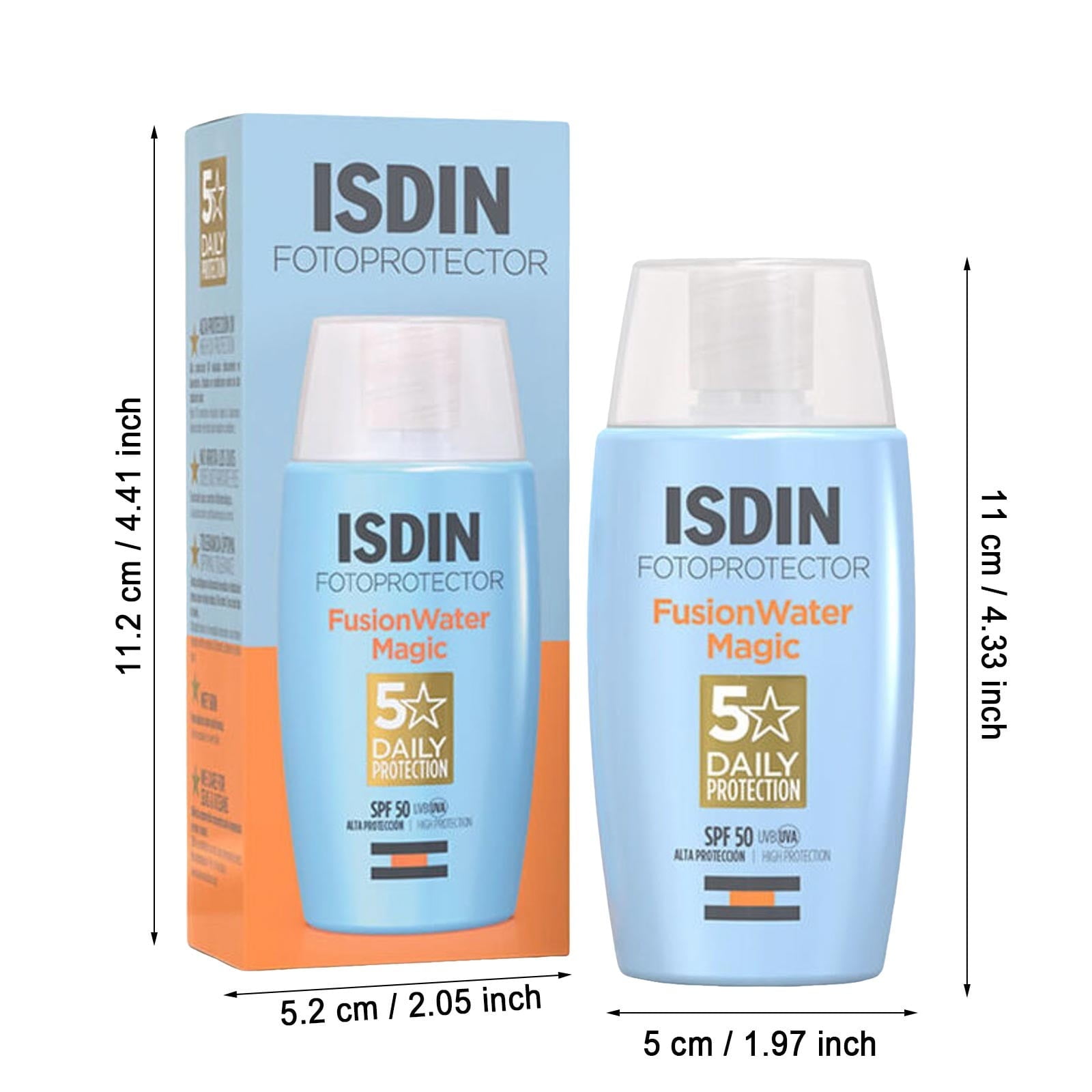 ISDIN Fotoprotector Fusion Water-Resistant Mineral Daily Sunscreen of ...