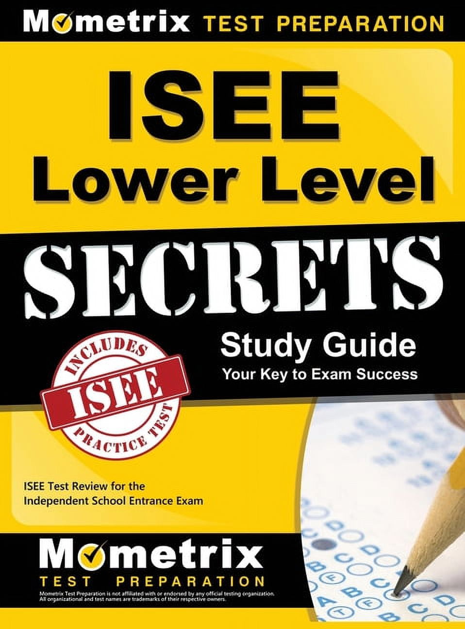 ISEE Lower Level Secrets Study Guide: ISEE Test Review for the ...