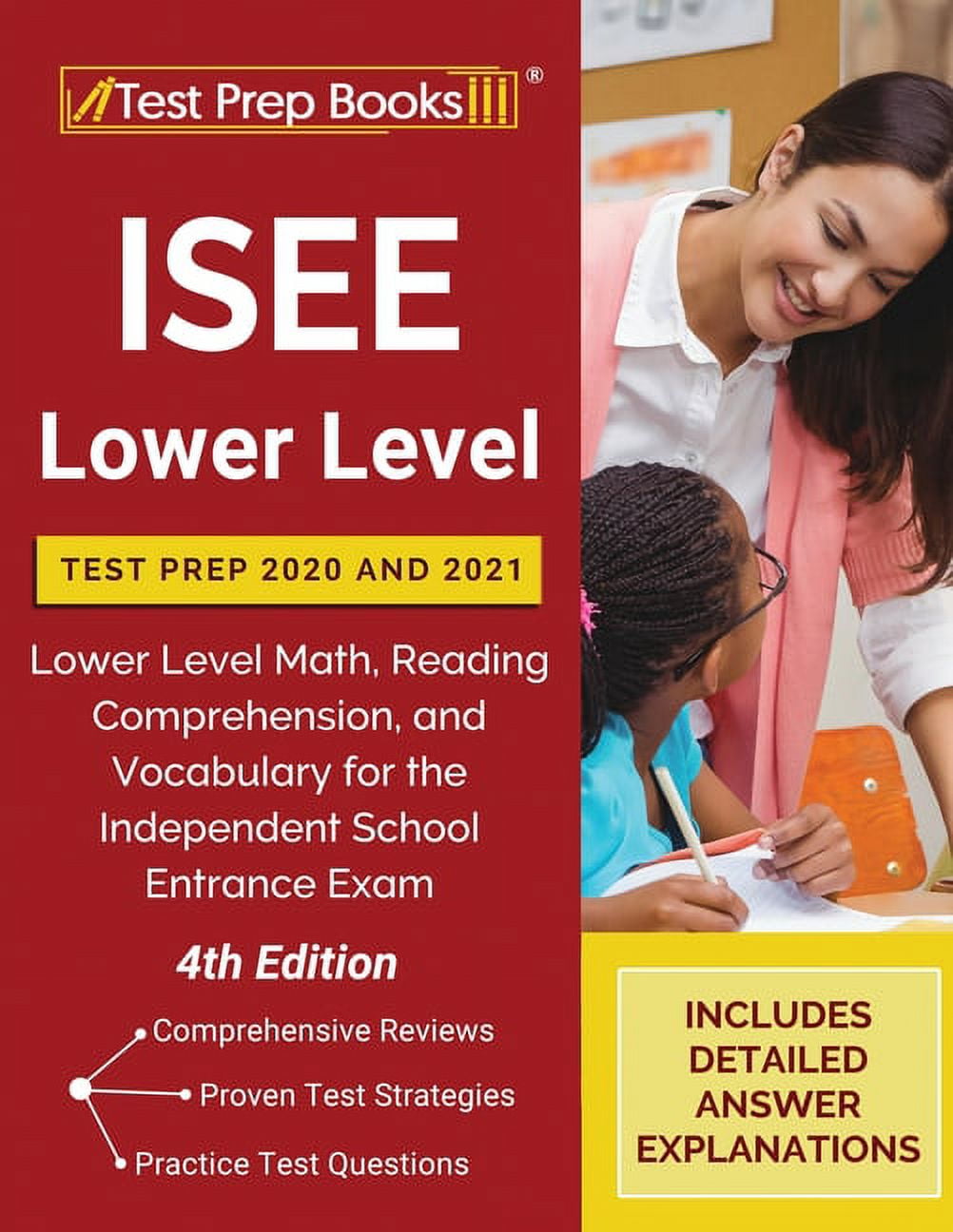 ISEE Lower Level Test Prep 2020 and 2021: Lower Level Math, Reading ...