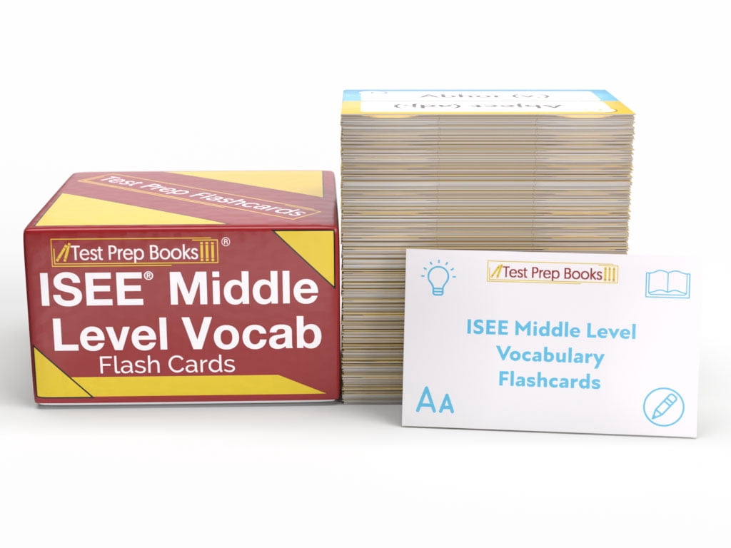 ISEE Middle Level Vocabulary Study Cards: ISEE Middle Level Vocabulary ...
