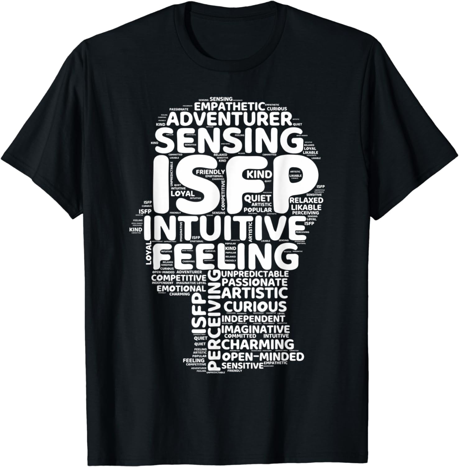 ISFP Adventurer Funny Introvert Personality Relationship T-Shirt ...