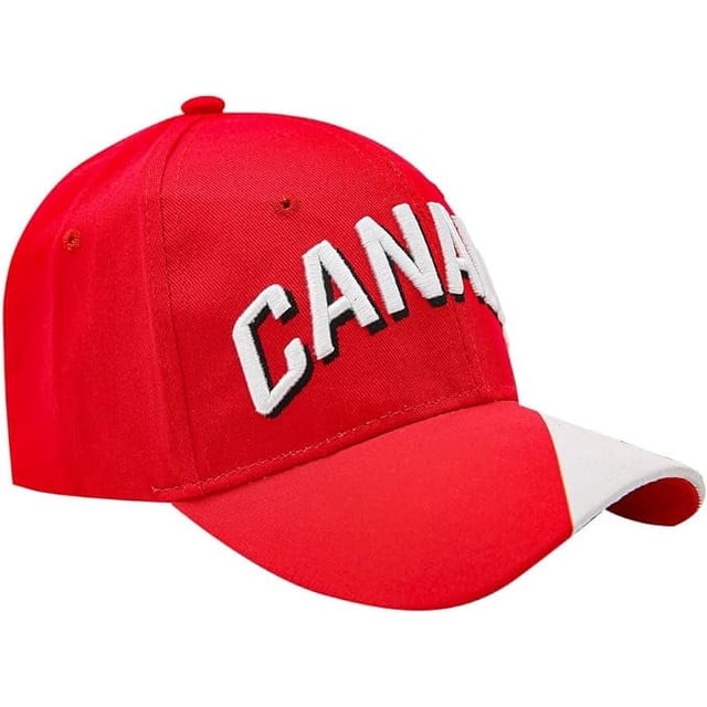ISG Brands Country World Cap Wordmark [Canada, Red] - Walmart Business ...