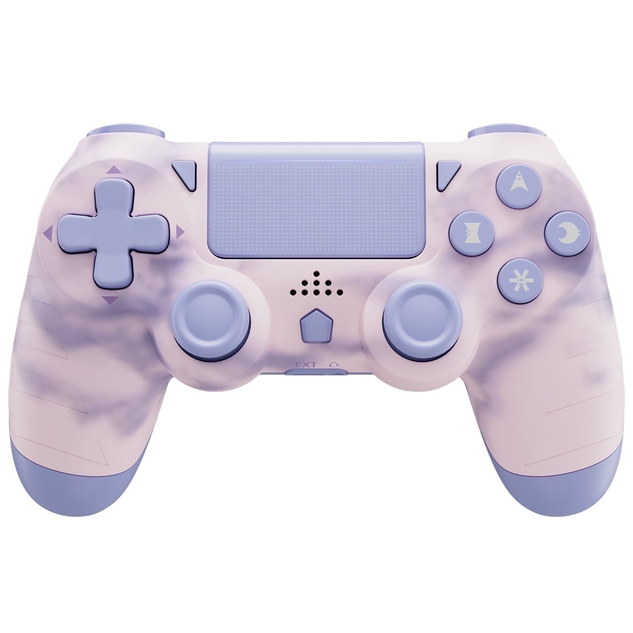 ISHAKO Wireless Game Controller for P4/Pro/Slim/PC Windows, with Double ...