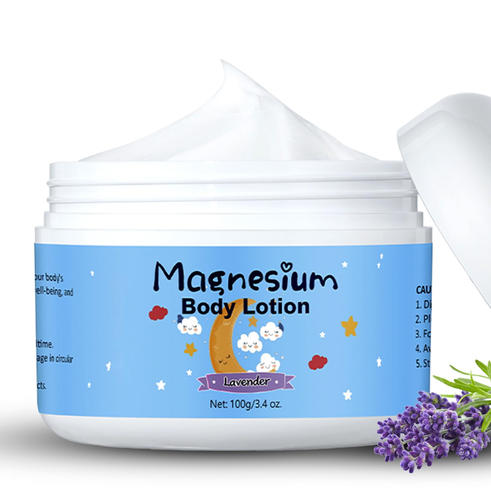 ISHERBIN Magnesium Lotion for SAF21 Kids, Magnesium Lotion for Sleep ...