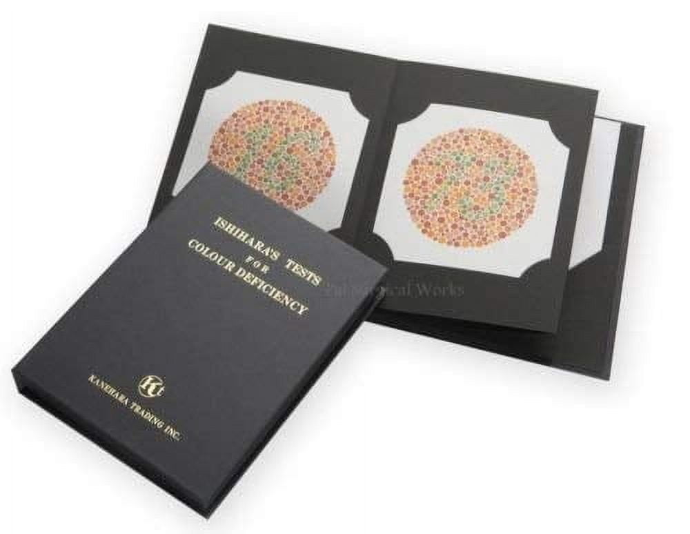 ISHIHARA Color Vision Test Book with 38 Plate with User Manual ...