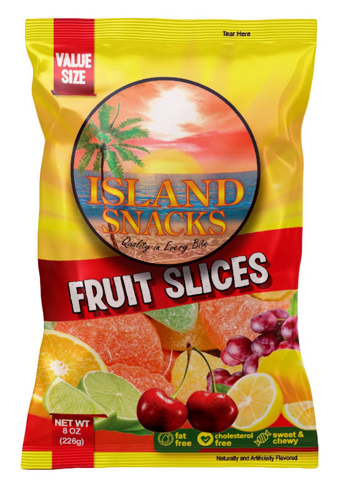 ISLAND SNACKS FRUIT SLICES 8 OZ - Walmart.com