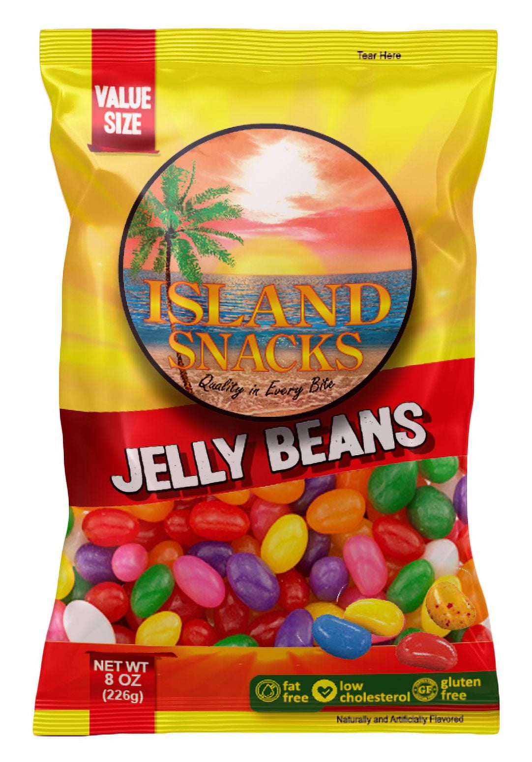 ISLAND SNACKS JELLY BEANS 8 OZ - Walmart.com