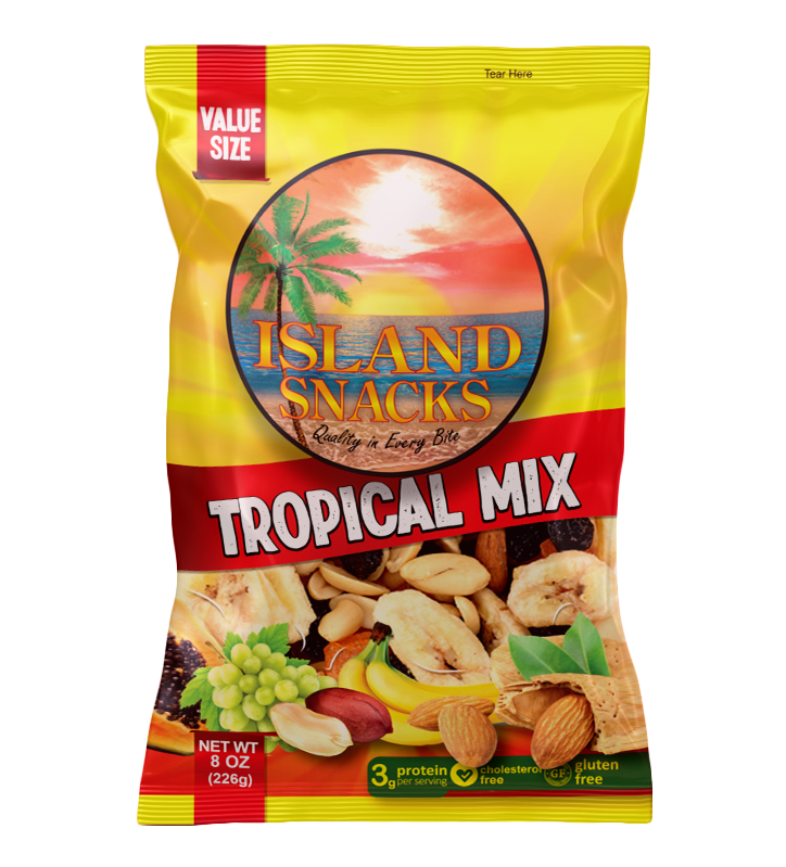 ISLAND SNACKS TROPICAL MIX 7 OZ - Walmart.com
