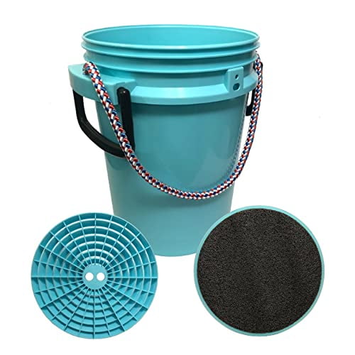 ISMART Bucket Washing Detail Kits-Basic, Premium, Deluxe-Blue (Premium ...