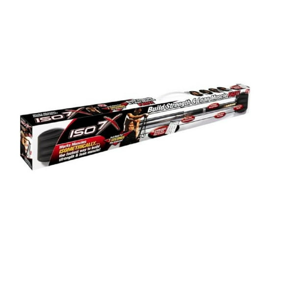 ISO 7X Deluxe Edition Muscle Fitness Workout Bar, 7 Second Workout ...