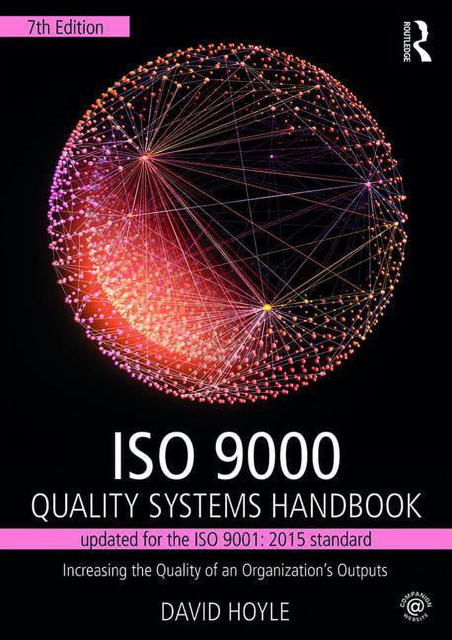 ISO 9000 Quality Systems Handbook-updated for the ISO 9001: 2015 ...
