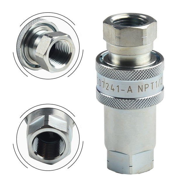 ISO A Quick Release Hydraulic Coupling Connector for Agricultural and ...