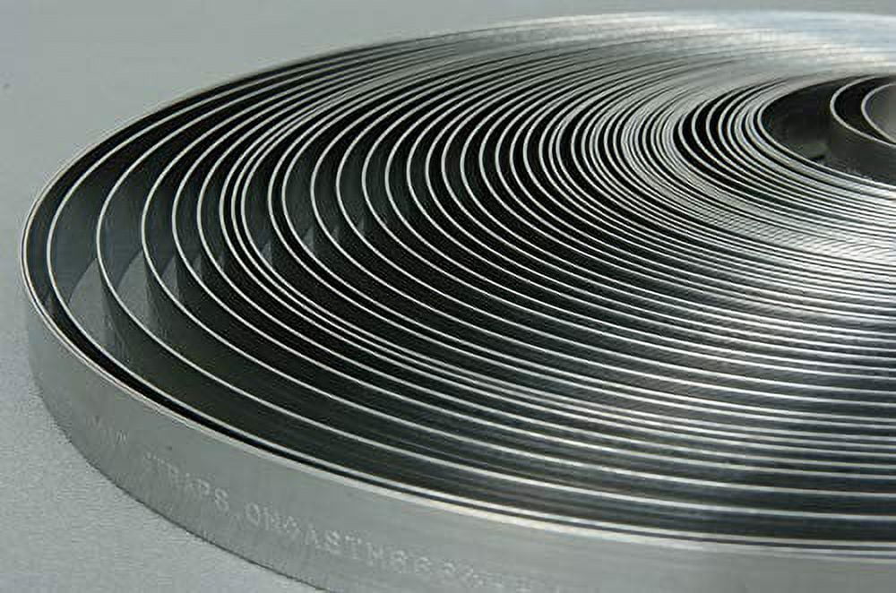 ISO BA206T-50 Type 201 Stainless Steel Band 3/4" Wide x .030" Thick x ...