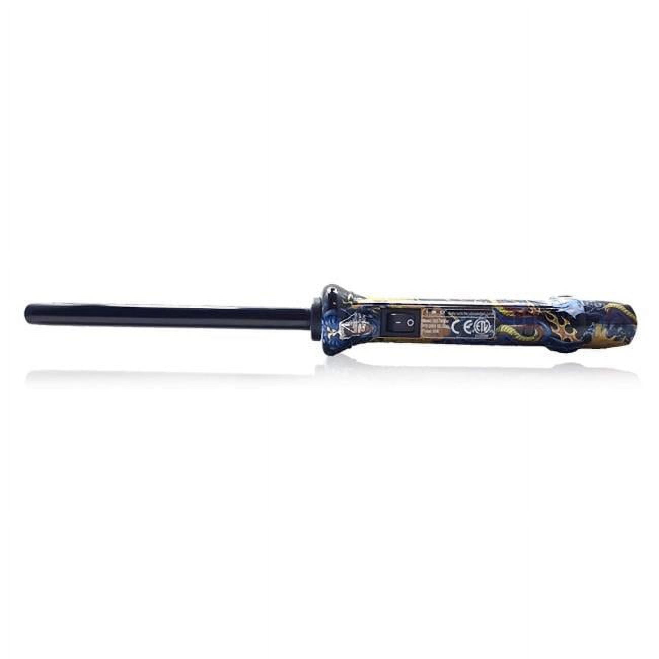 ISO Beauty Clipless 13mm Tourmaline-infused Ceramic Pro Curling Wand ...
