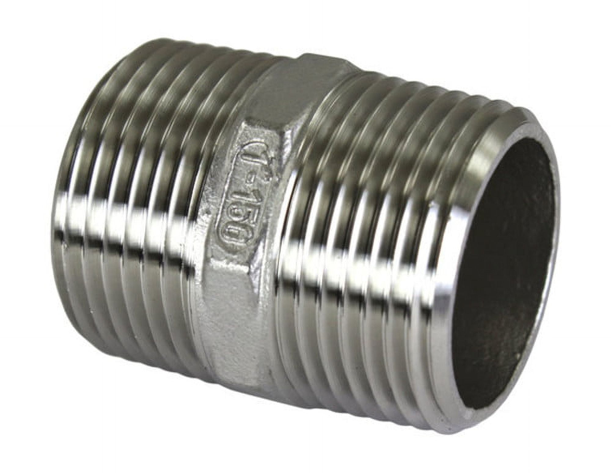 ISO Hex Nipple 1" Male NPT Ports, 25 Pack - Walmart.com