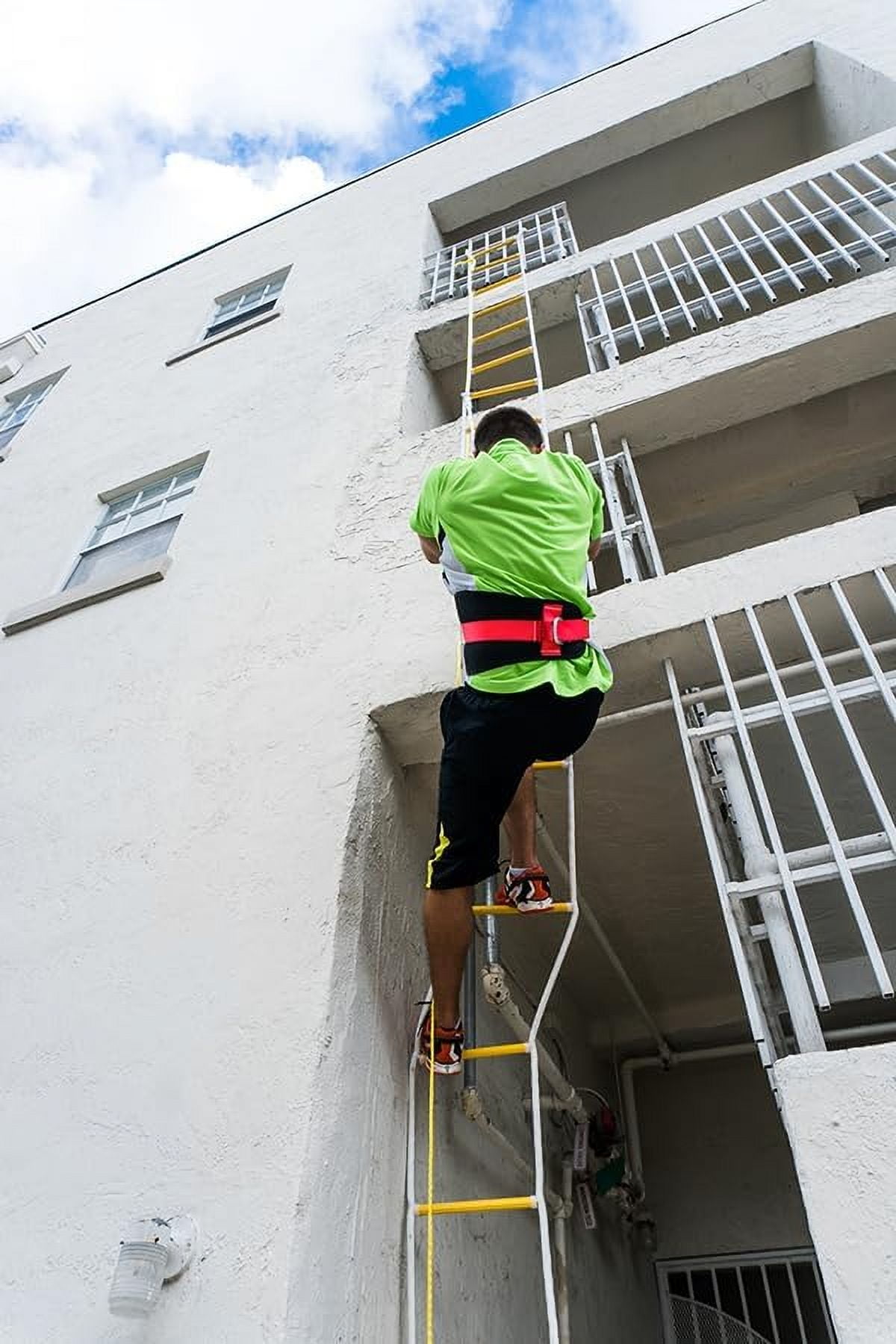 ISOP Fire Emergency Ladder 4 Story Homes 32ft - Fire Safety Ladders ...