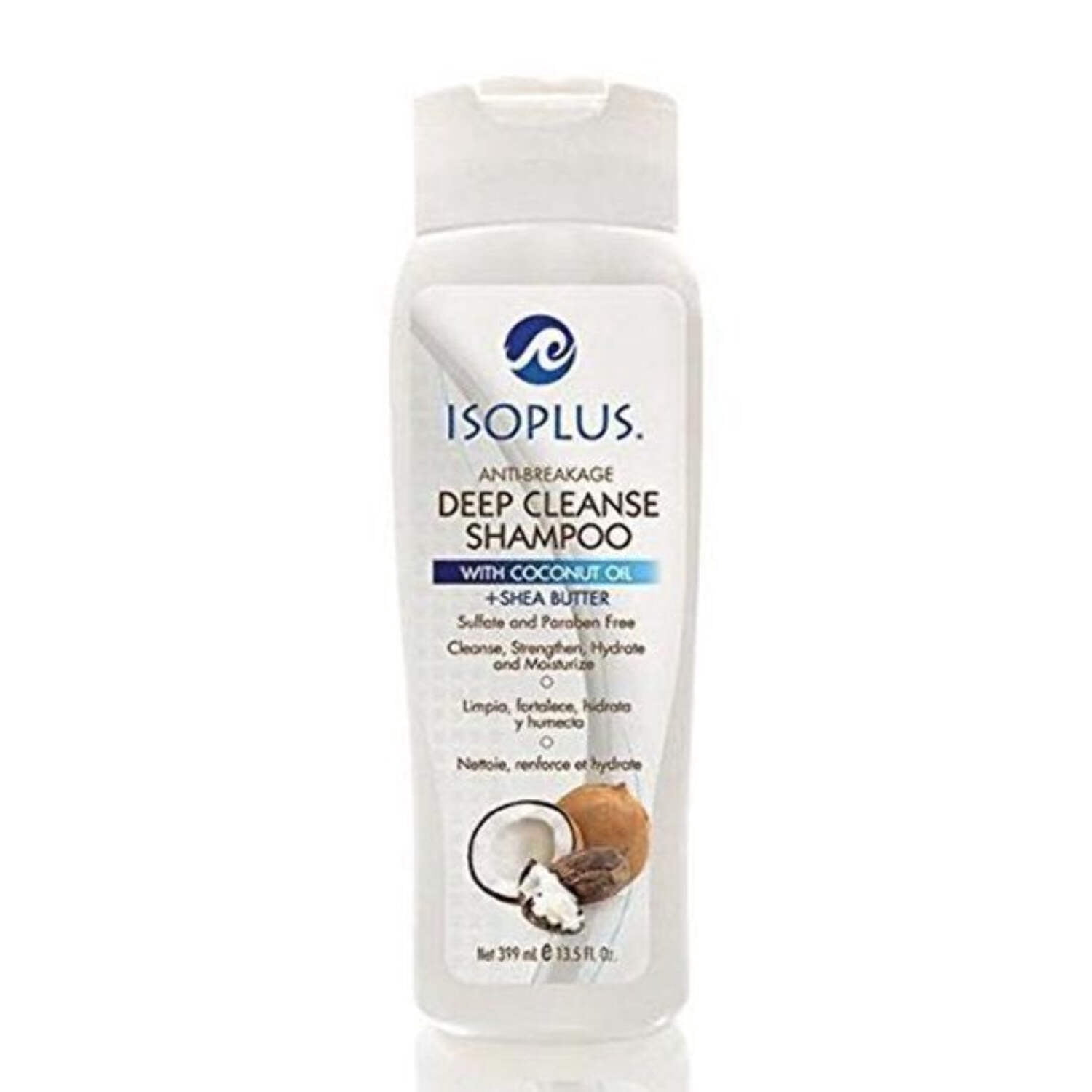 ISOPLUS - Anti-Breakage Deep Cleanse Shampoo With Coconut Oil - Walmart.com