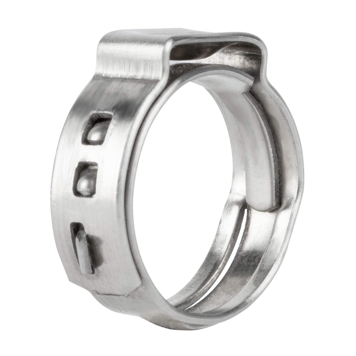 ISPINNER 50pcs 3/8 Inch PEX Cinch Clamps, Pipe Clamp 304 Stainless ...