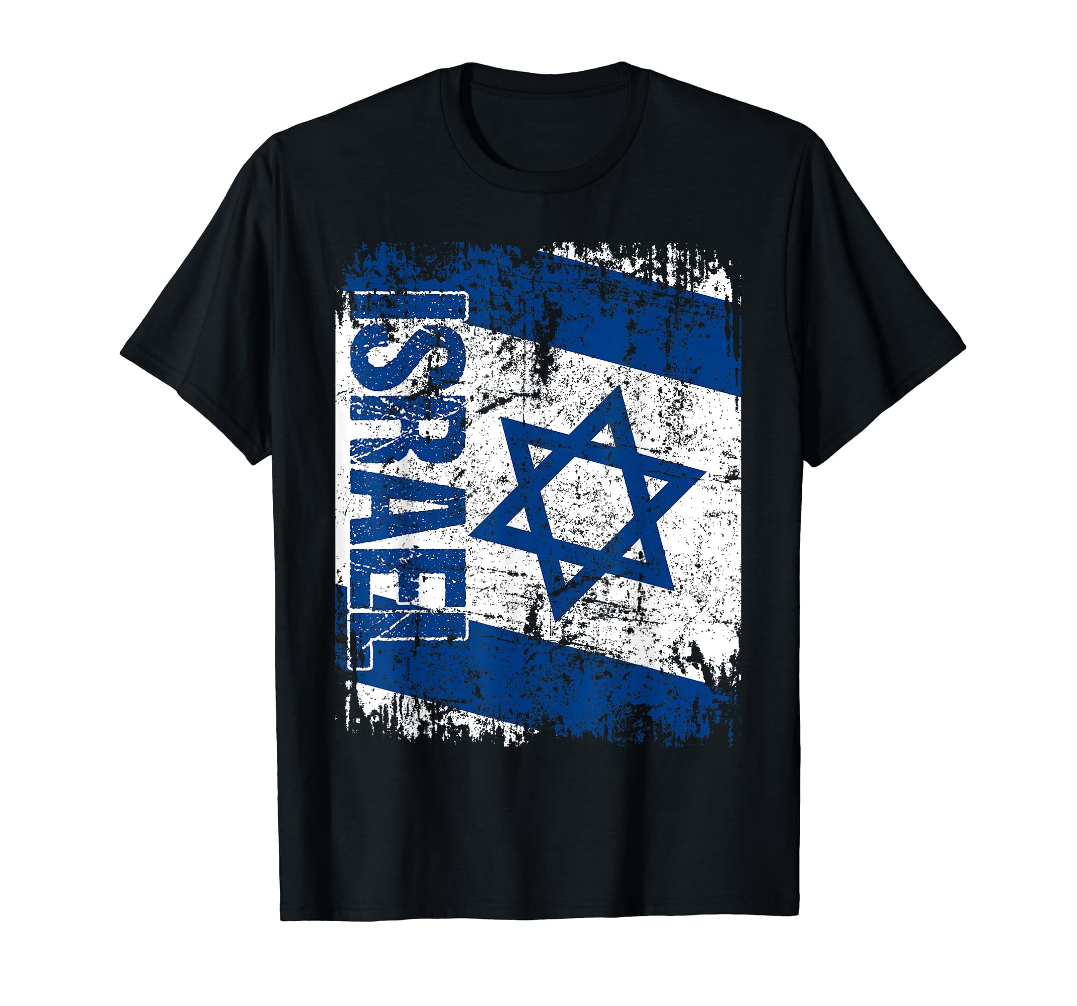 ISRAEL Flag Vintage Distressed ISRAEL T-Shirt - Walmart.com