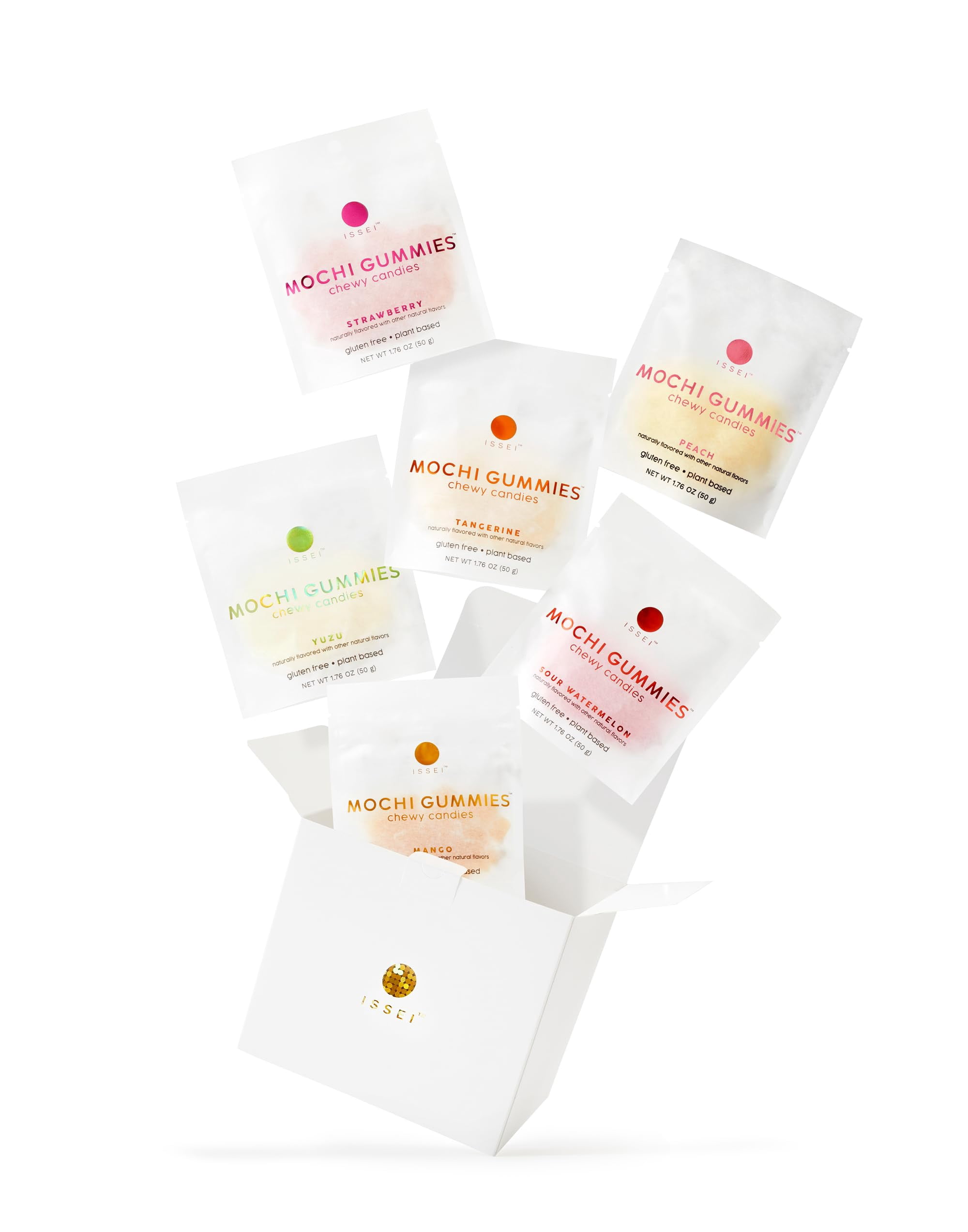 ISSEI Mochi Gummies Chewy ESF27 Candy | Soft & Chewy | Award Winning ...