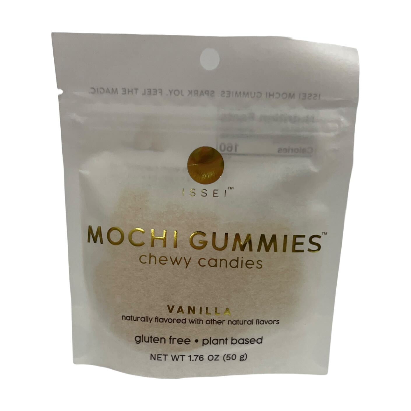ISSEI Mochi Gummies Vanilla Flavored Chewy Candies, 1.76 Oz - Pack Of 6 ...