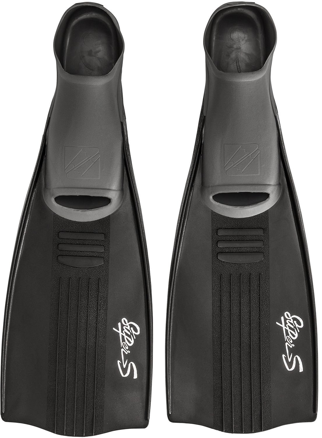 IST F20 Super S Full Foot Fins (2X-Small, Black) - Walmart.com