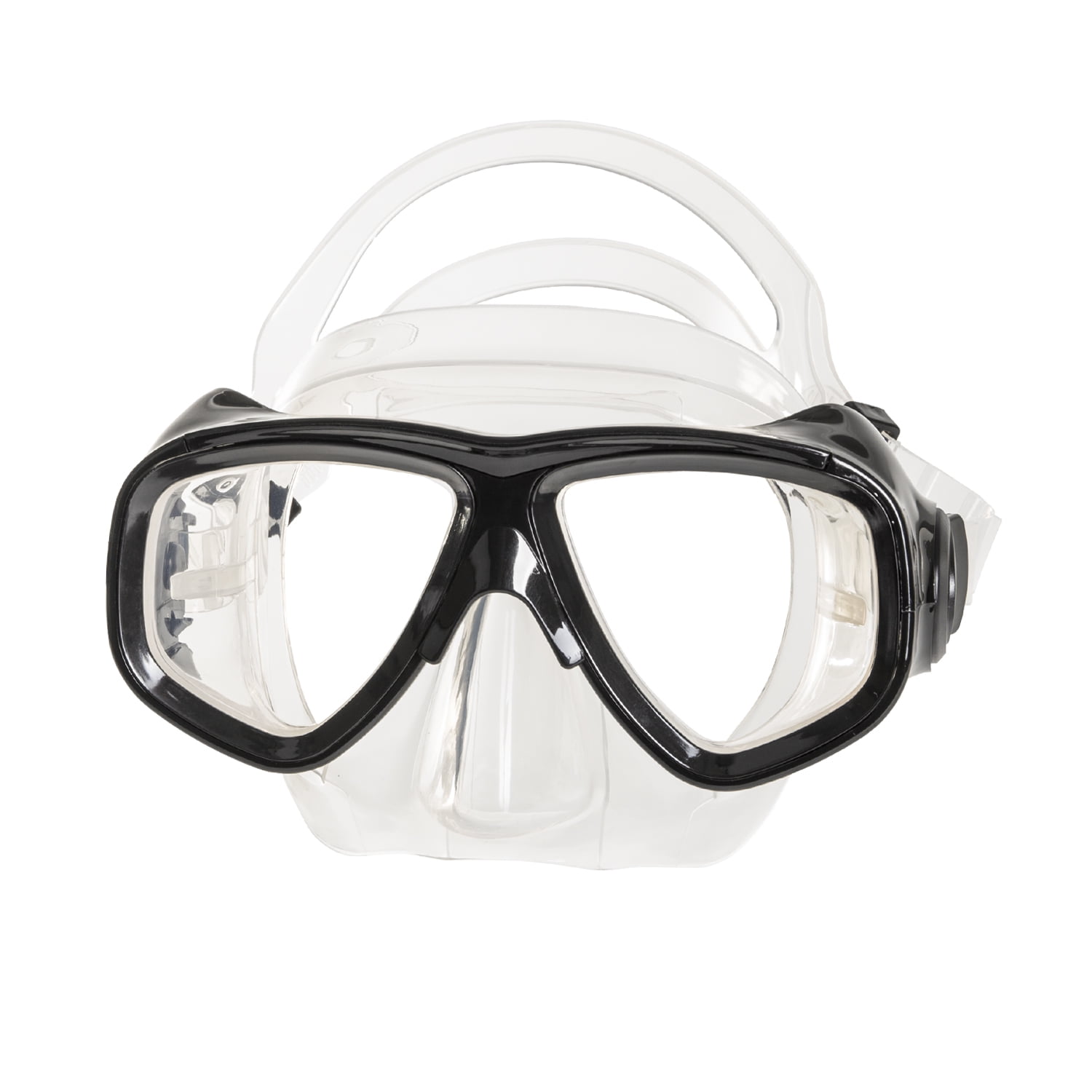 IST M80 2 Lens Snorkel Diving Mask with RX Prescription Lenses, Low ...