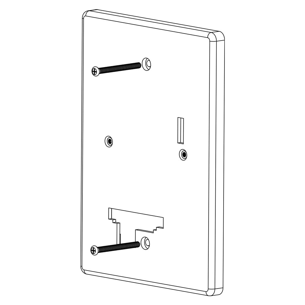 IST RETRO-MDAB RETRO MyDoor Adapter Plate, Black - Walmart.com