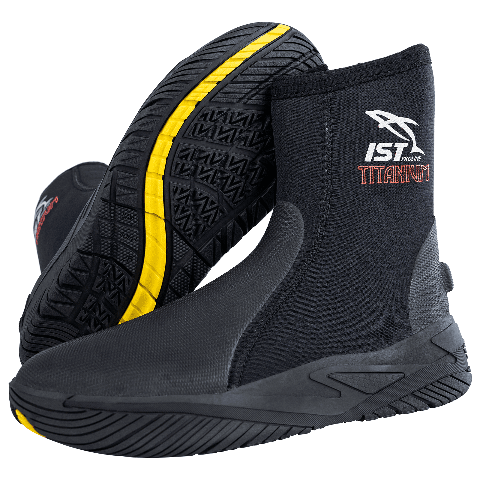 IST S65 5mm Sneaker Sole Diving Boots - Walmart.com