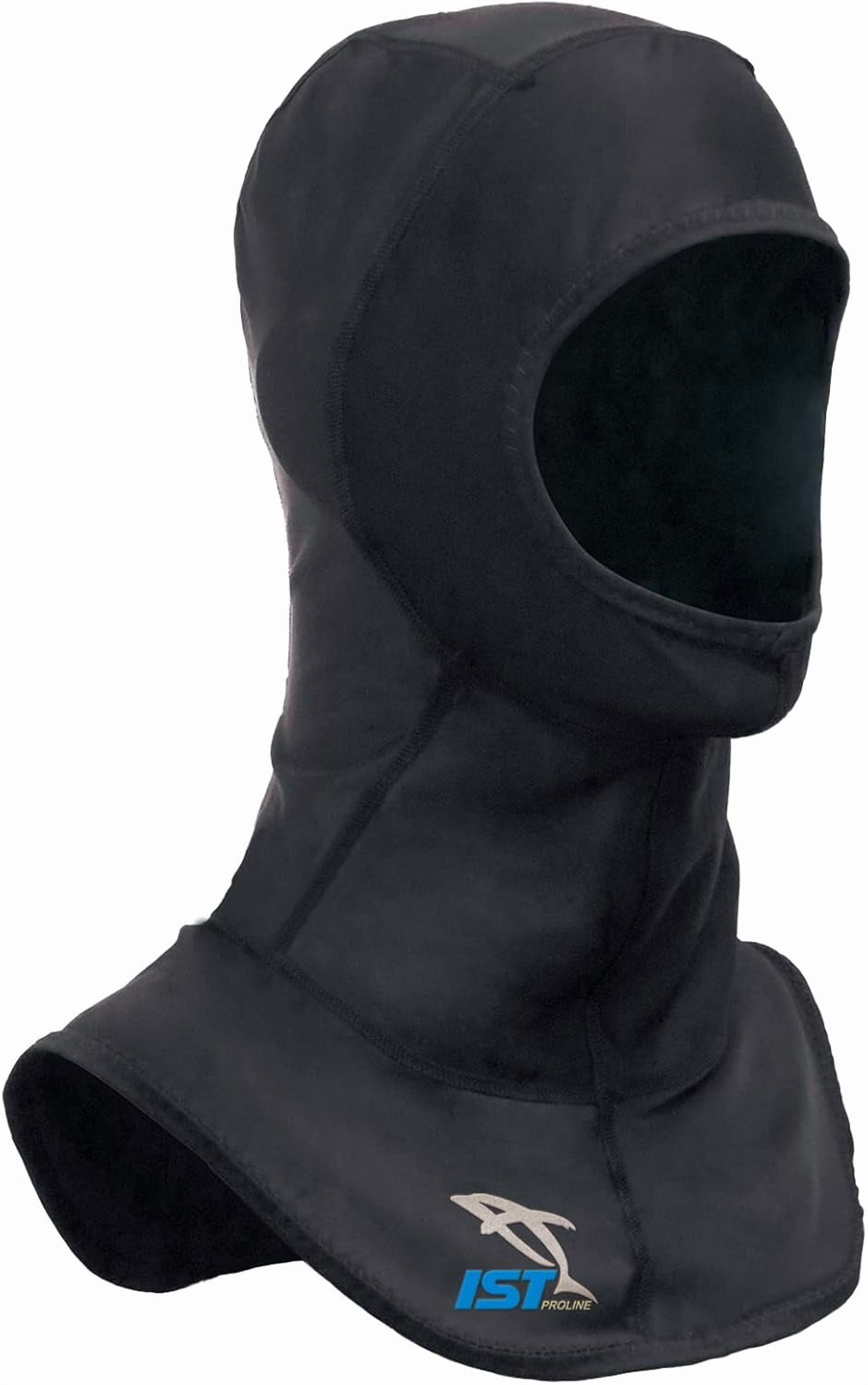IST Spandex Diving Hood, Wetsuit Cap Head Cover with Bib & Anti Chafe ...