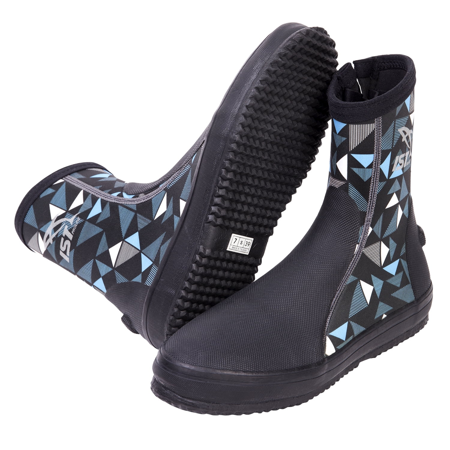 IST Tall Cut Diving Boots High Grade 3MM Neoprene 8 Inch Height ...