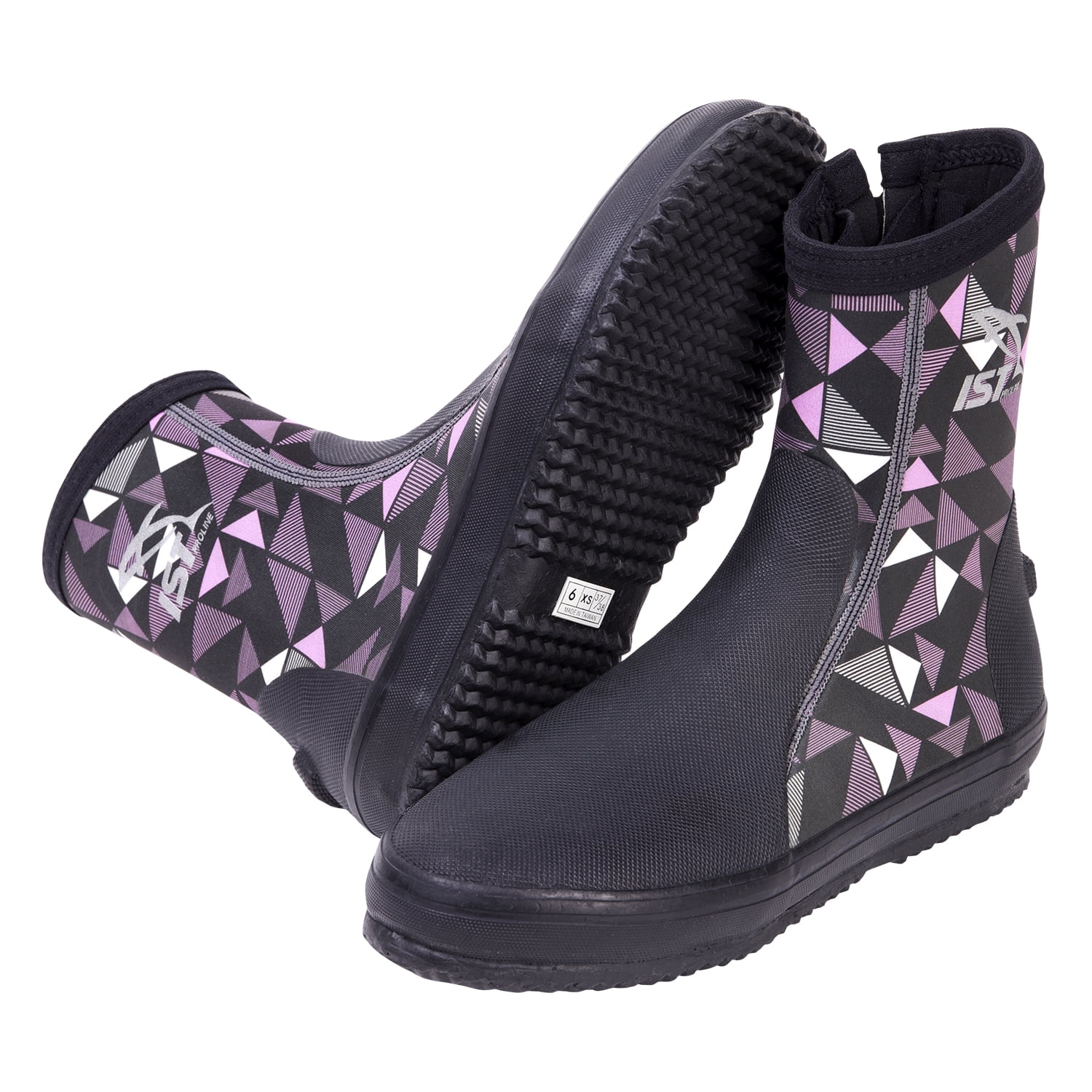 IST Tall Cut Diving Boots High Grade 3MM Neoprene 8 Inch Height ...