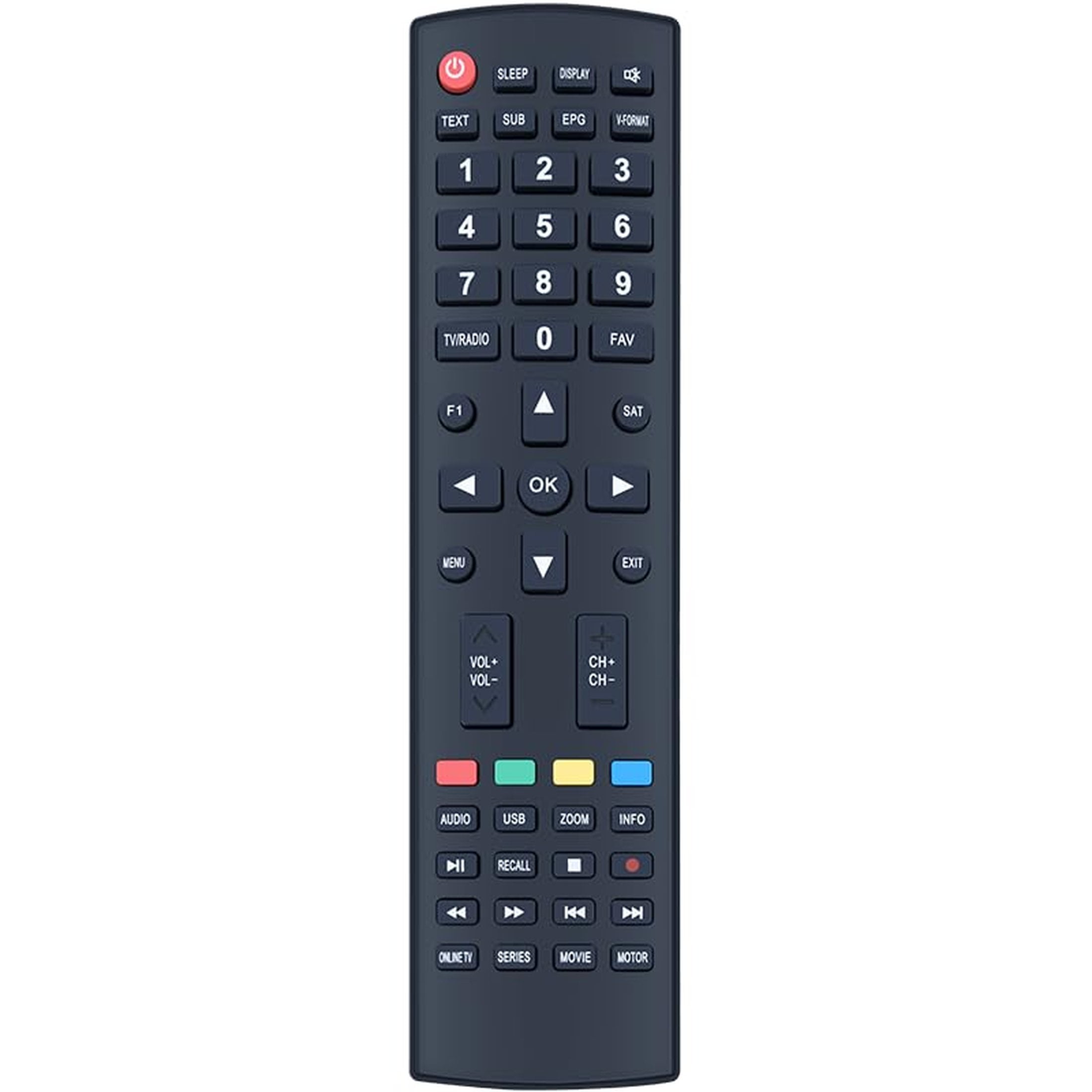 ISTAR IPTV Universal Remote Control for Set Top Box Models A9700 A9000 ...