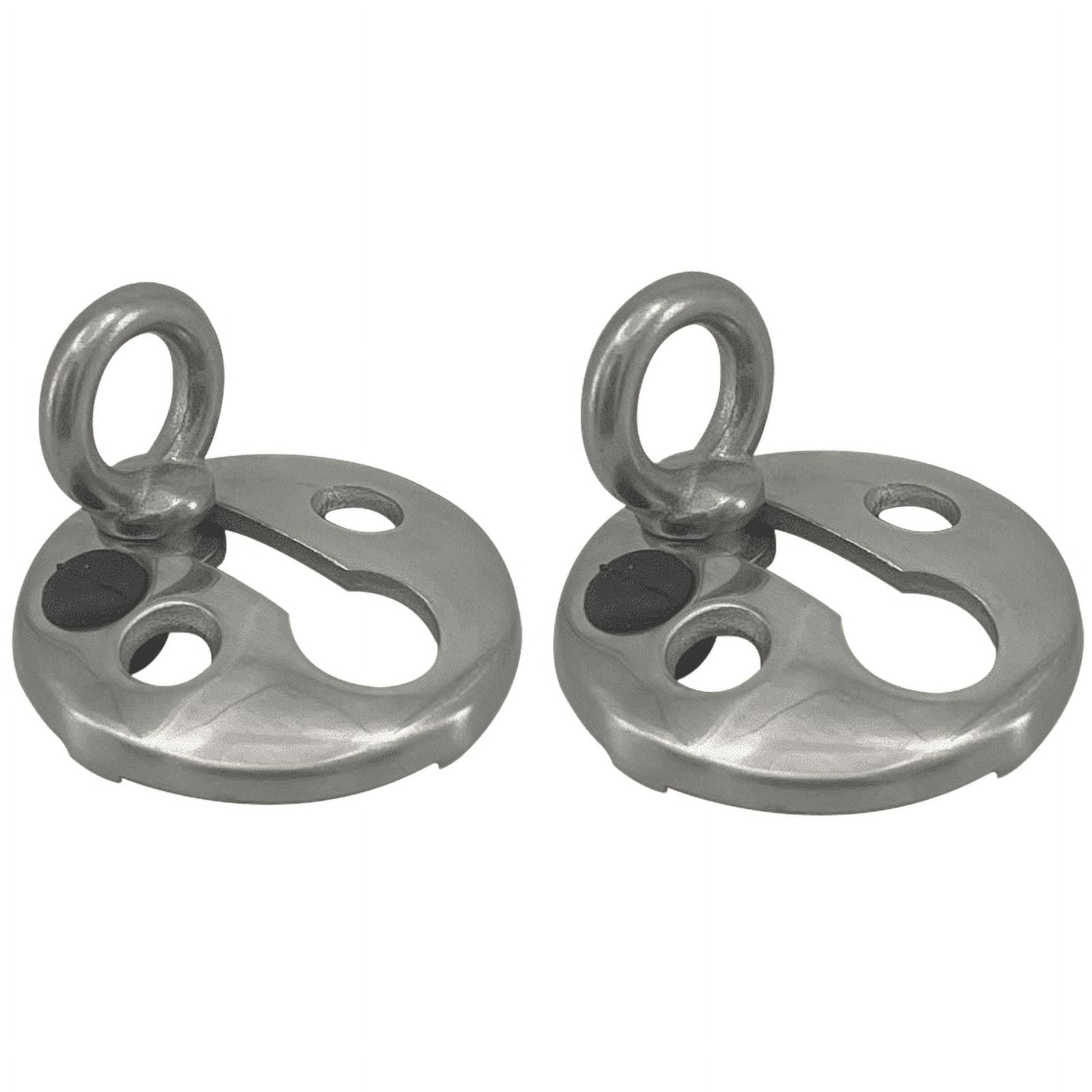 ISURE MARINE 2PCS Boat Stainless Steel Pontoon Fender Lock Hanger ...