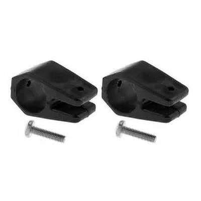 ISURE MARINE 2Pcs Black Nylon 22MM Boat Cover Canopy Fitting Tube Rail ...