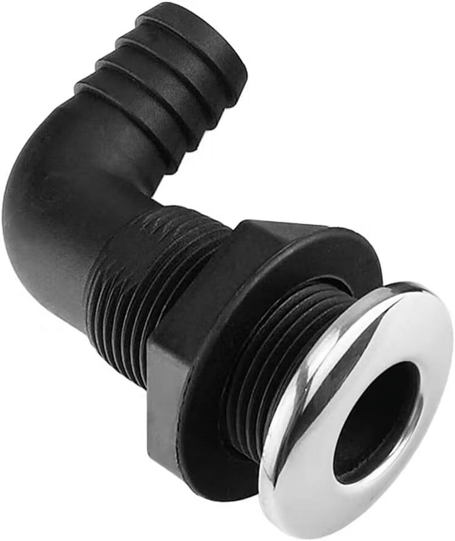ISURE MARINE Boat 3/4'' Black Trim Cover 90 Degrees Hose Pipe Elbow ...