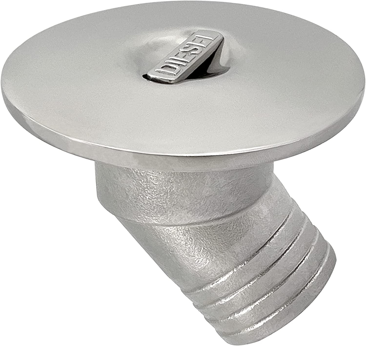 ISURE MARINE Boat 316 Stainless Steel 2"(50mm) Angled Neck 45° DIESEL ...