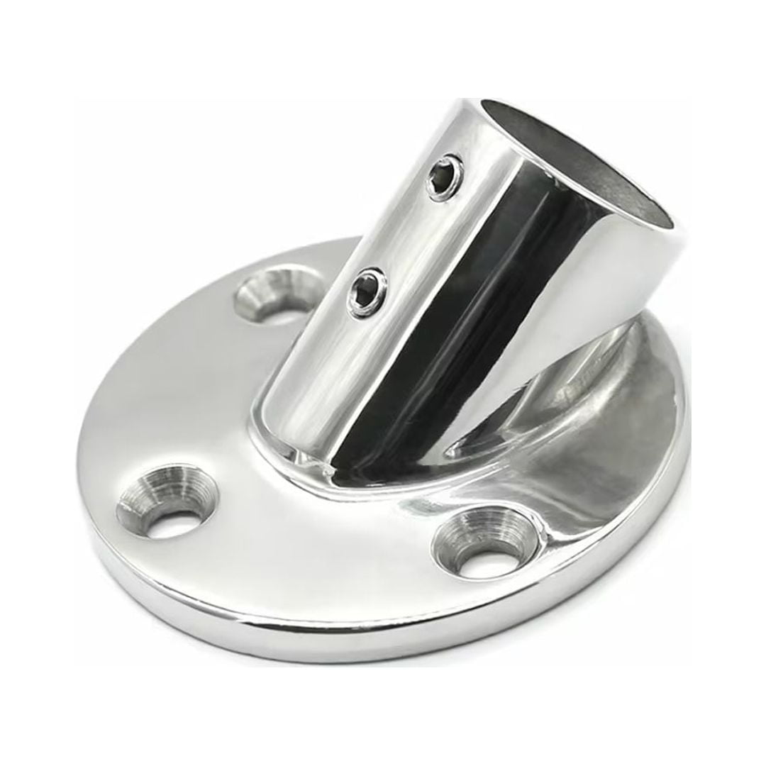 ISURE MARINE Boat Hand Rail Fittings 60 Degree 7/8" Round Base ...