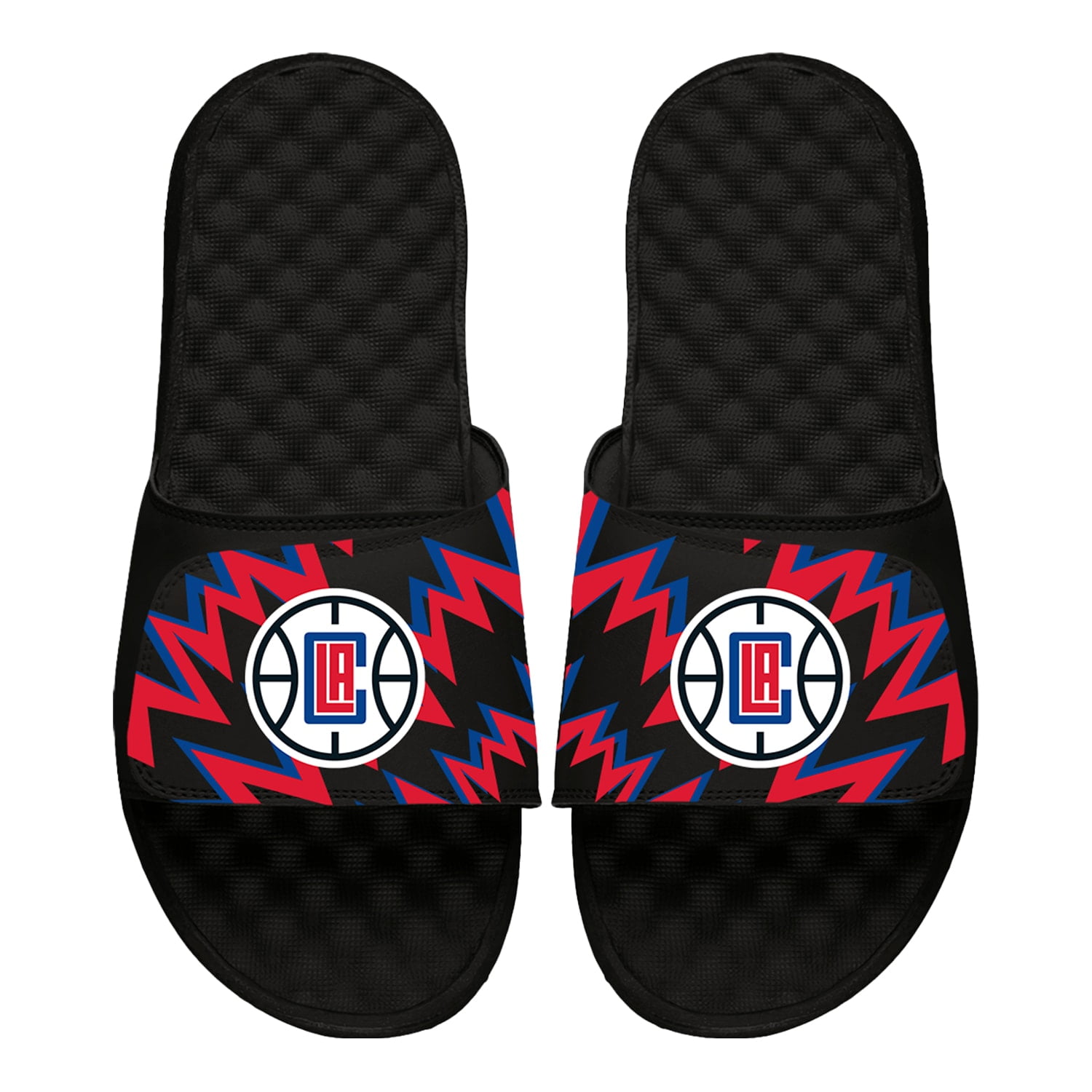 ISlide Black LA Clippers High Energy Slide Sandals - Walmart.com